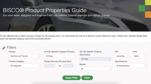 BISCO® Silicones | High-Performance Materials | Secon Rubber & Plastics ...